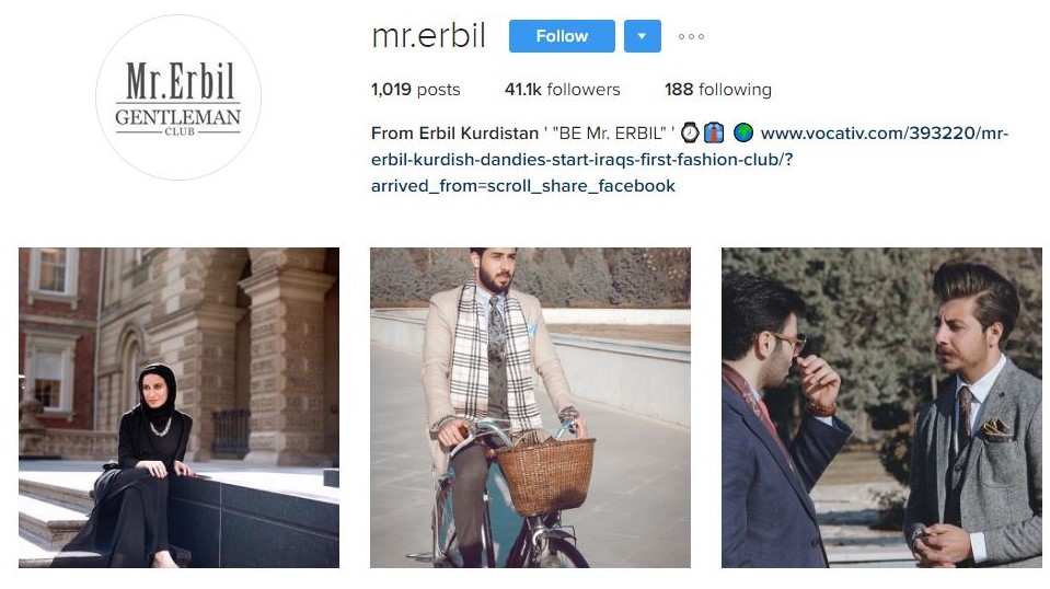 MR.ERBIL, GERAKAN FESYEN PERTAMA DARI IRAQ - Glam Lelaki